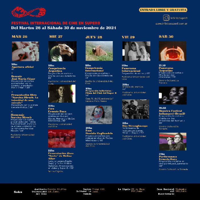 Grilla de programación :: InfinitoSuper8